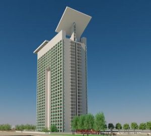 Eurosky Tower, la torre eco-sostenibile di Roma