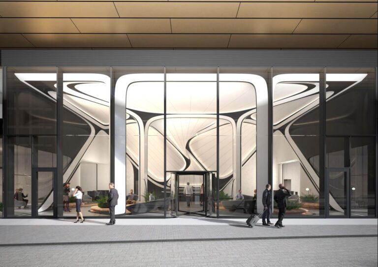 Praga, il Masaryčka Building di Zaha Hadid Architects