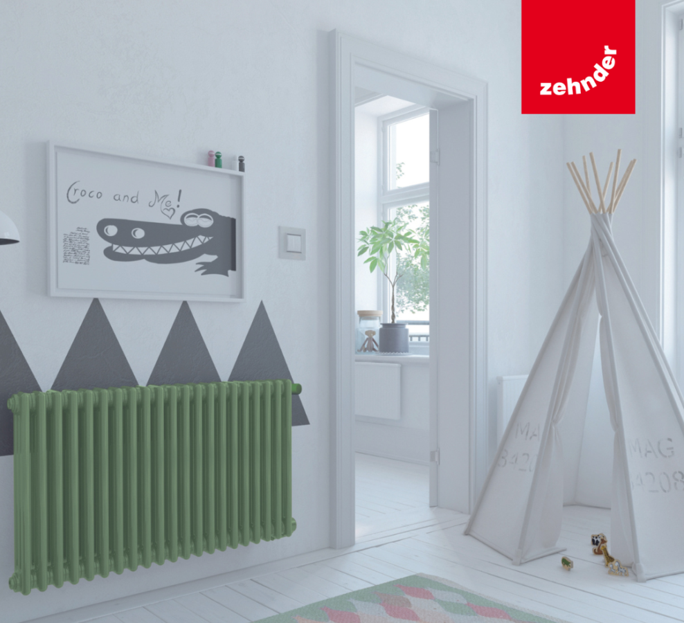 Radiatore tubolare Zehnder Charleston efficiente e versatile