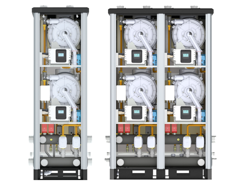 Generatori termici modulari JODO MIDI ad elevata efficienza