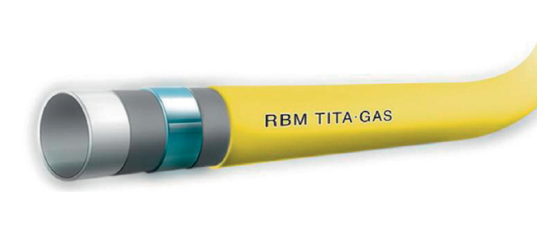 Tubo multistrato Tita-gas per distribuzione gas e GPL