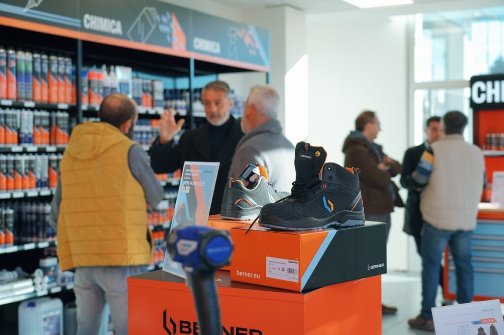 BERNER Italia: un nuovo store per i professionisti