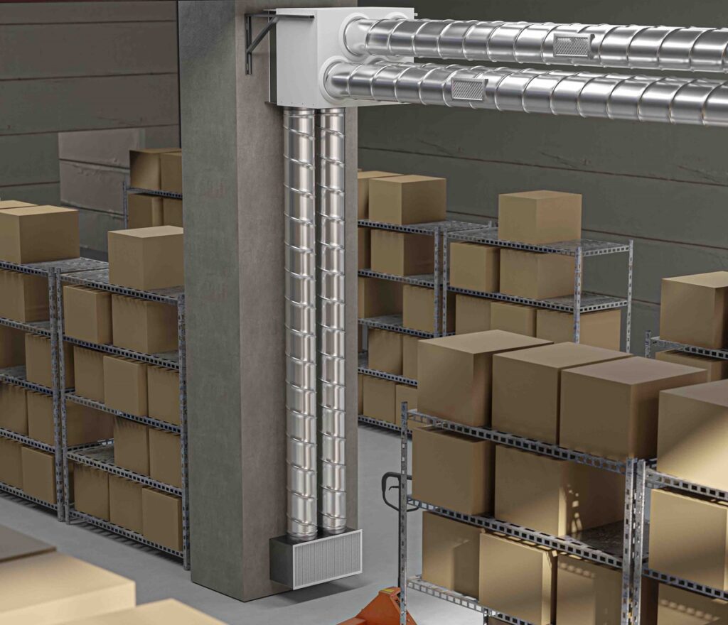 OKKI: pompa di calore efficiente per grandi ambienti