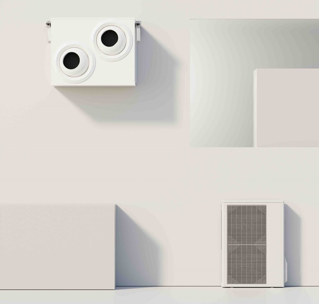 OKKI: pompa di calore efficiente per grandi ambienti