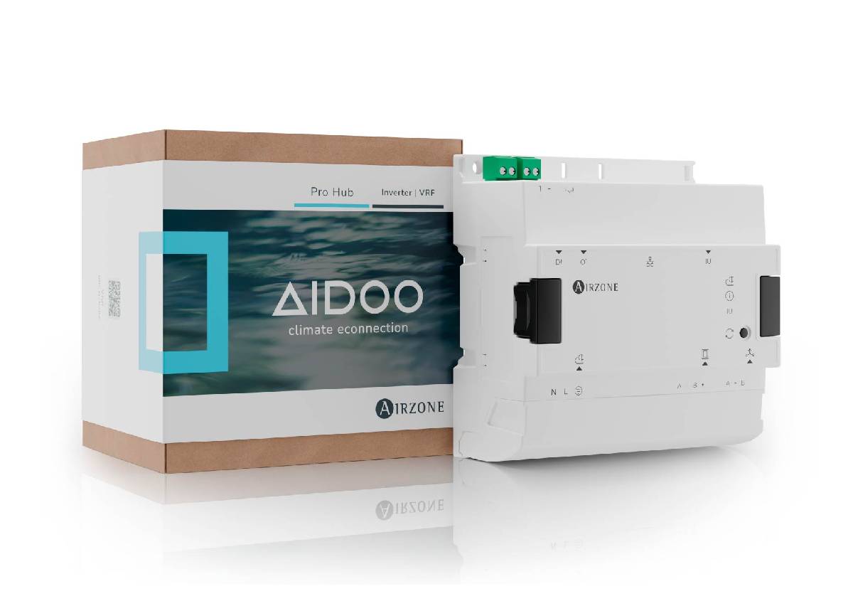 Airzone presenta Aidoo Pro Hub: il controllo HVAC