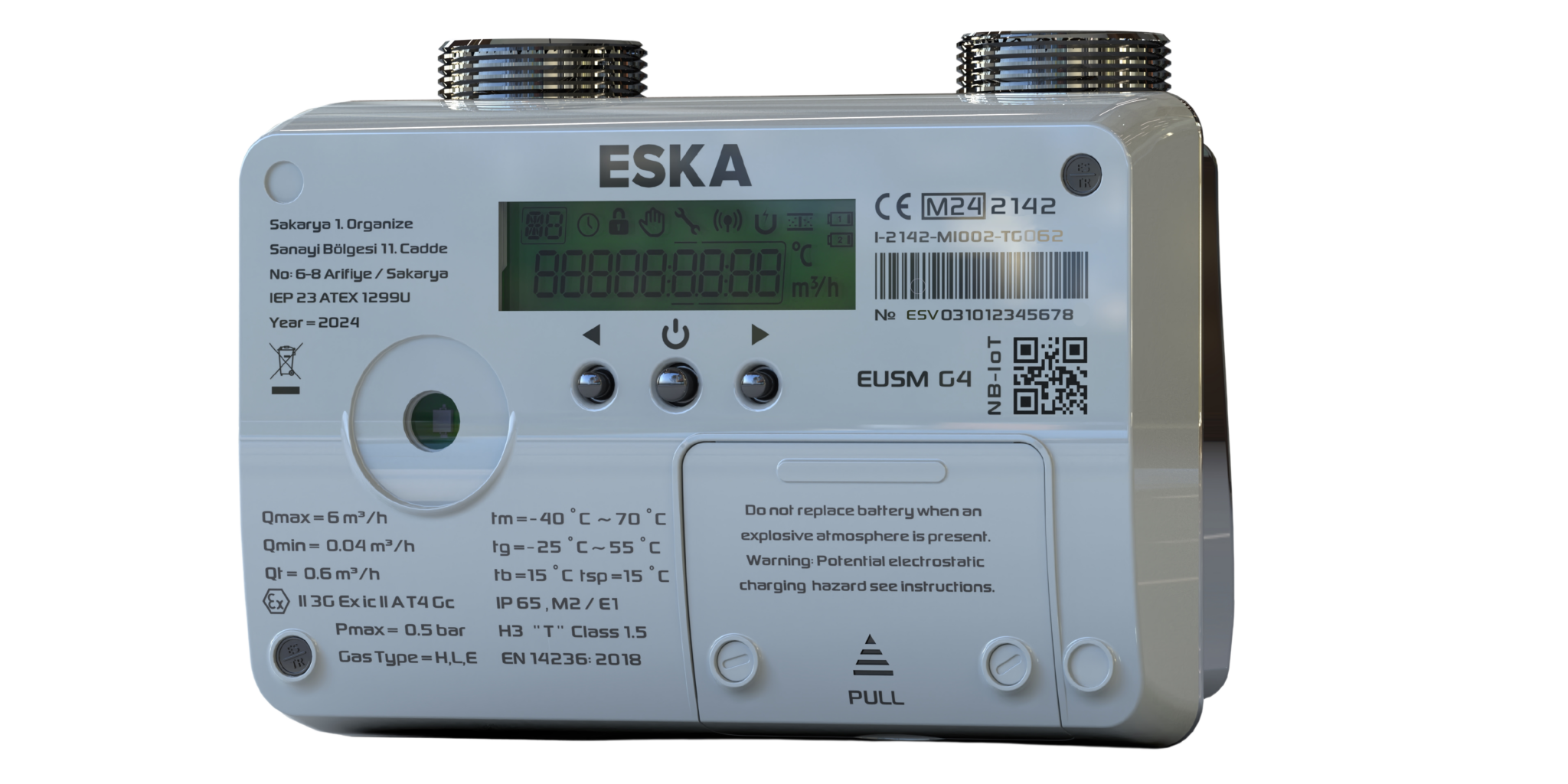 ESKA Valve presenta il contatore intelligente ultrasonico